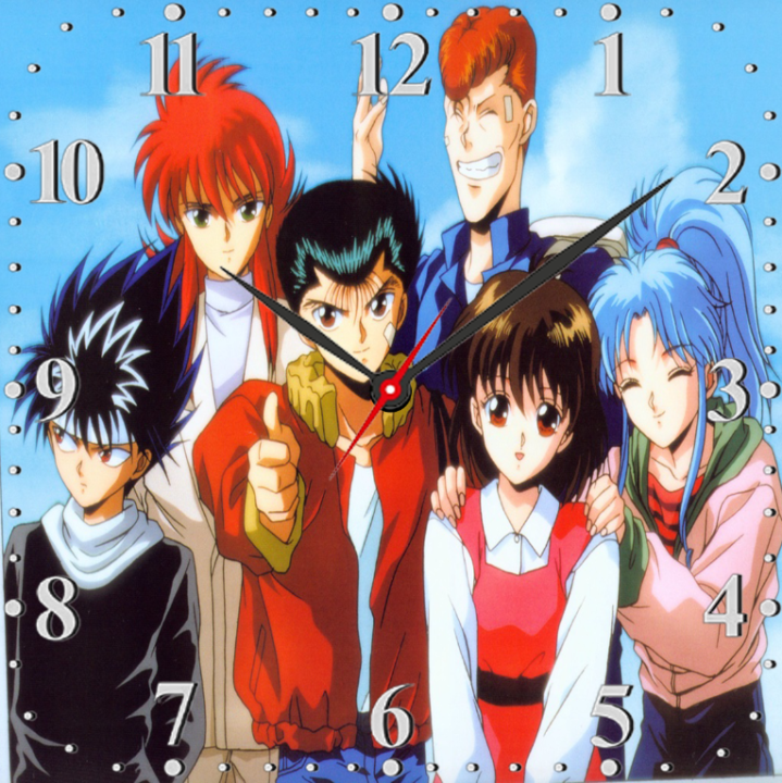 Anime Wall Clock - Ghost Fighter | Lazada PH