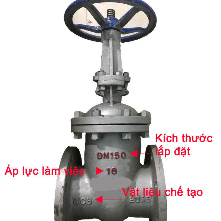 Van cổng thép WCB mặt bích DN150 PN10 mã Z41H-10C | Lazada.vn