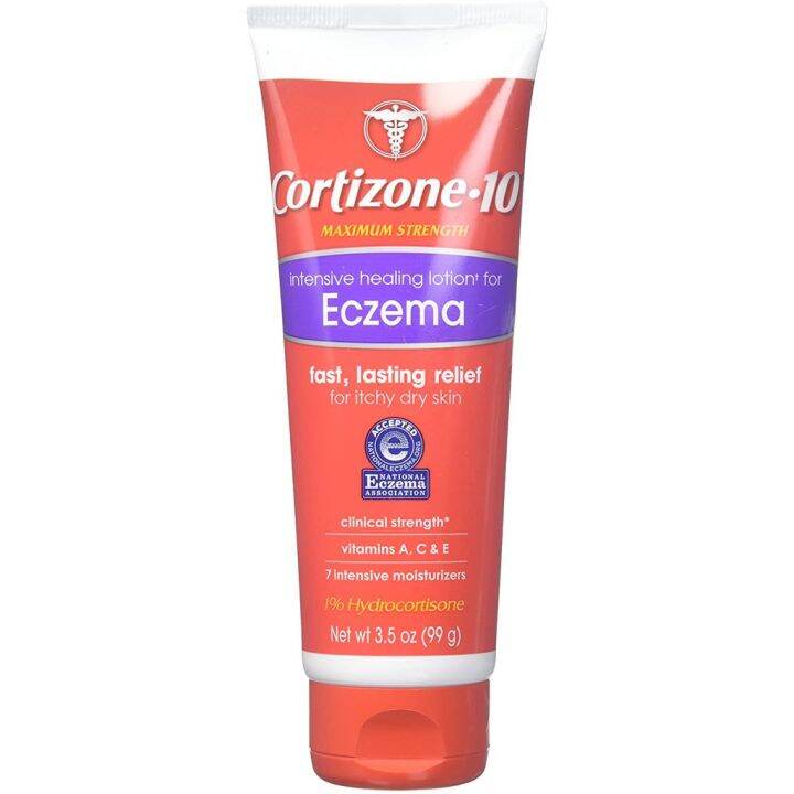 VI"Cortizone 10 Maximum Strength Intensive Healing Eczema Lotion 3.5 oz ...