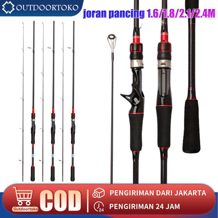 joran ul lentur dan kuat / joran ultra light spinning / joran carbon murah kuat / joran pancing ...