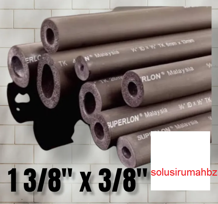 SUPERLON 1 3/8"X 3/8" PEMBUNGKUS PIPA AC PIPE INSULATION | Lazada Indonesia