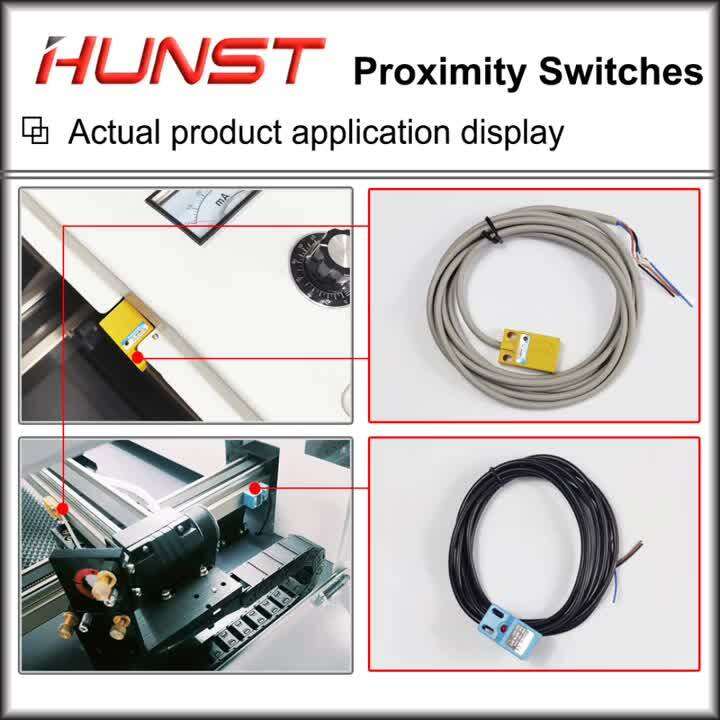 HUNST SN04-N 4มม. TL-W5MC1เลเซอร์จำกัดสวิทช์ CNC NPN Touch Switch ...