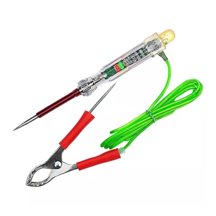 Automotive LED Circuit Tester 6-24V Test Light with Dual Probes 47 Inch ...