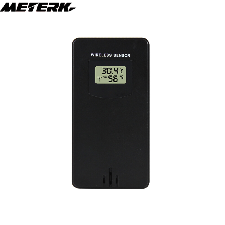 Meterk Tem-perature Humidity Wireless Sensor Meter Hygrometer ...