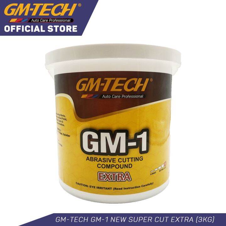 GM-TECH Abrasive Cutting Compound GM-1 New Super Cut Extra (3KG) | Lazada