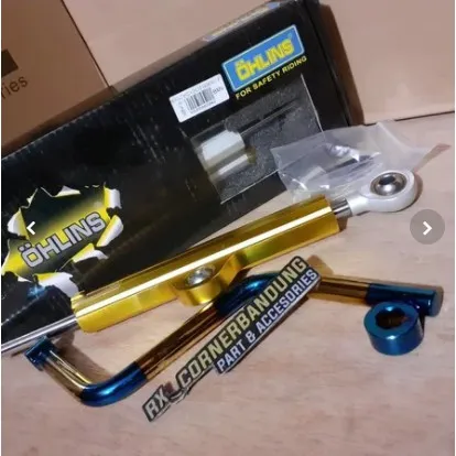 hydrolic stabilizer shock depan ohlins magnesium pendek | Lazada Indonesia