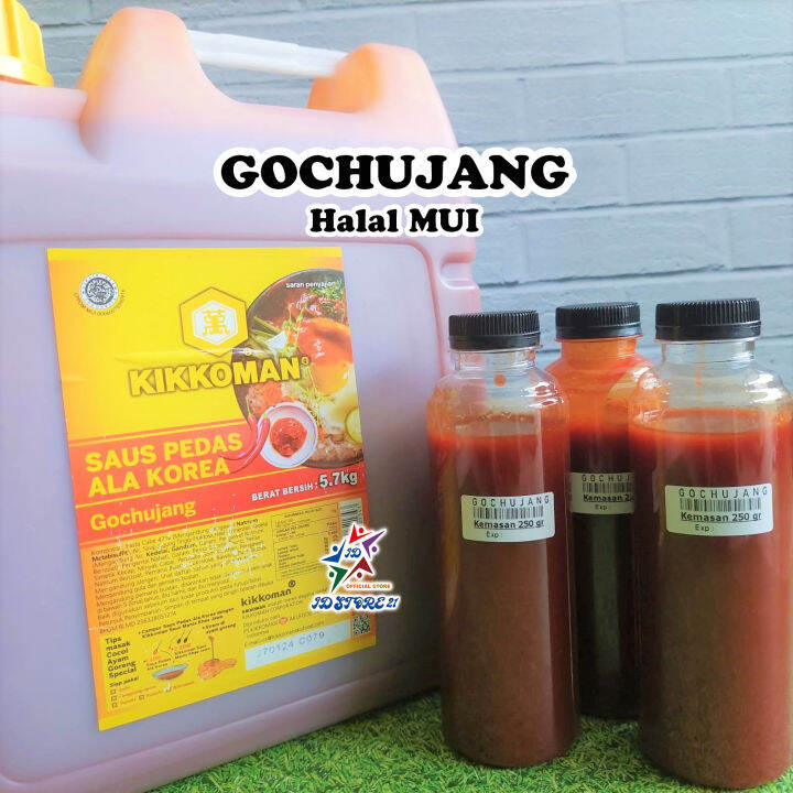KIKKOMAN GOCHUJANG Bumbu Saus Tokpoki Tteokbokki Gochujang Sauce Korean ...