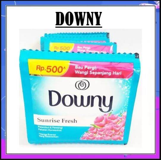 PROMO DOWNY SUNRISE FRESH BIRU PELEMBUT PAKAIAN PINK SOFTENER LEMBUT ...