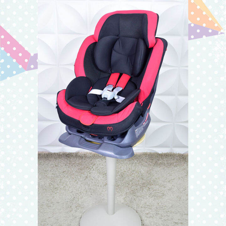 คาร์ซีทมือสอง AILEBEBE Swing Moon DX สีดำ-แดง | Lazada.co.th