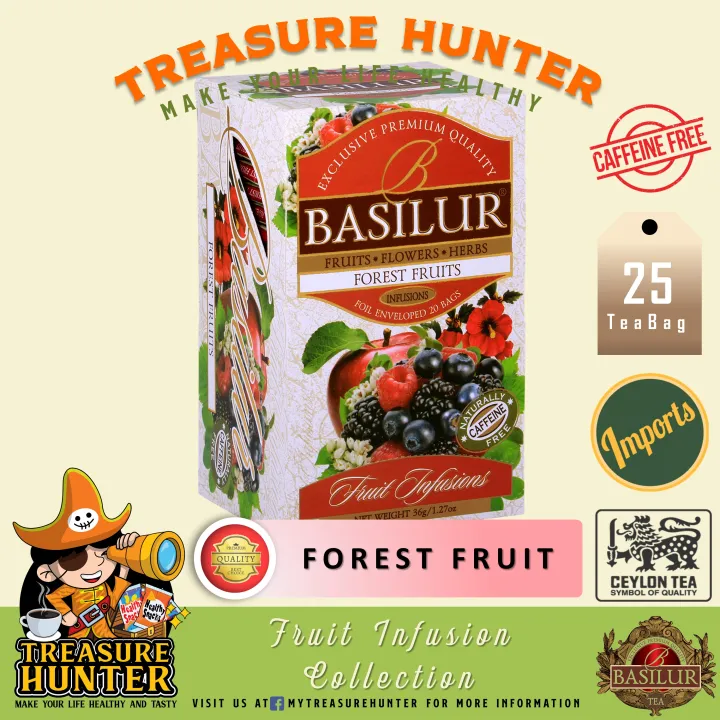 Basilur Fruit Infusion Forest Fruit 25E | Lazada