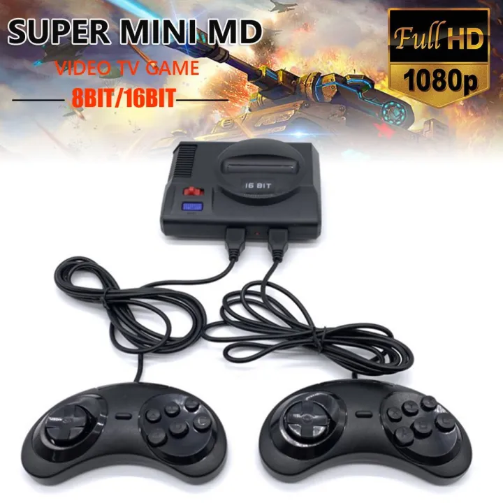Mini Video Game Console Super Console For Sega Mega Drive MD 16 BIT 86 ...