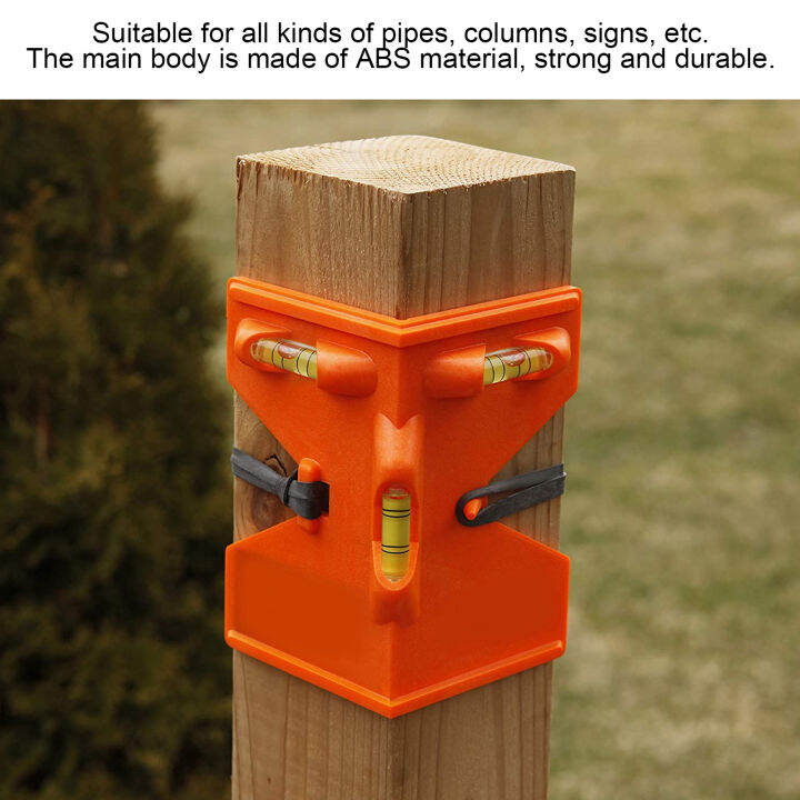 Fence Post Level Meter Post Leveler Tool 90° ABS for Pipe | Lazada PH