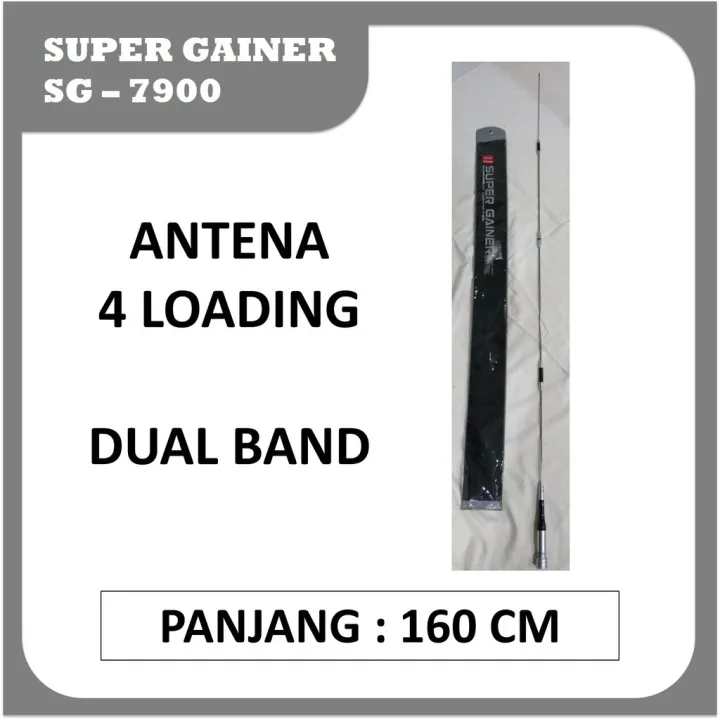 Antena Mobil Diamond SG7900, Antena Super Gainer RIG SG 7900 SG-7900 Gain Dual Band Terpanjang ...