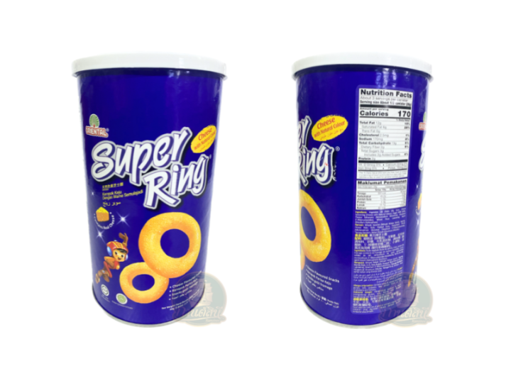 Super Ring รสชีส เข้มข้น หอมมัน แบบกระปุก 80 กรัม | Lazada.co.th