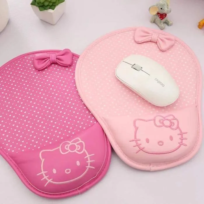 Hello Kitty mouse pad with wrist support | Lazada PH