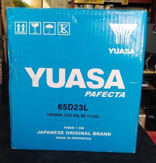 Yuasa 65D23L / 1SMF Low Maintenance Automotive Battery | Lazada PH