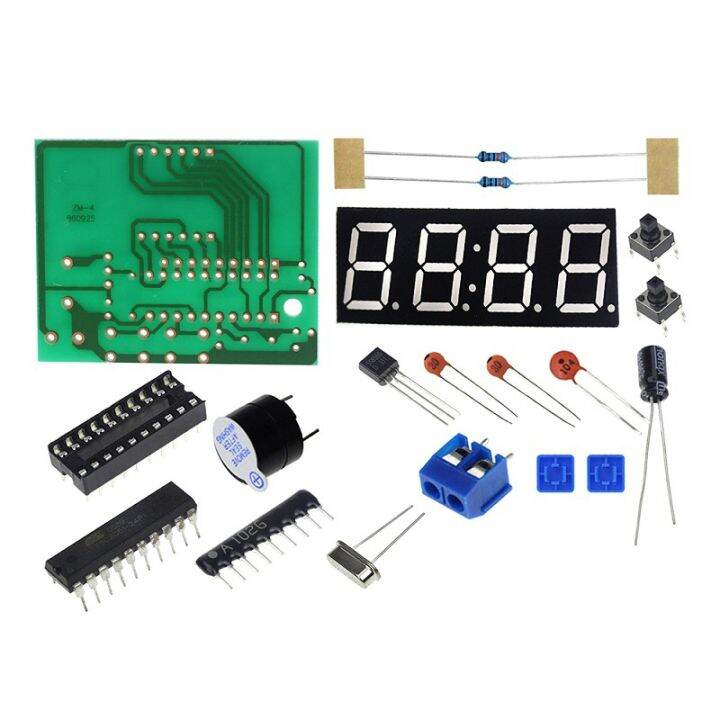 DIY Kits AT89C2051 Electronic Clock Digital LED Display 4 Bits ...
