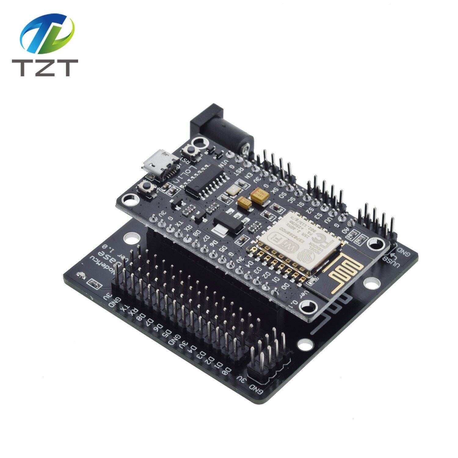 ESP8266 WIFI V3 NodeMcu Node MCU ฐาน ESP8266การทดสอบ DIY Breadboard ...