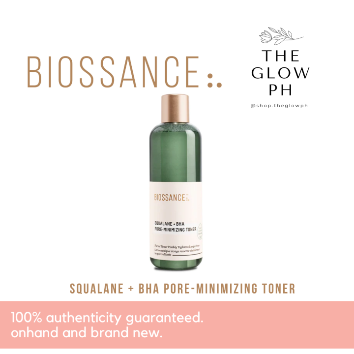 [AUTHENTIC] BIOSSANCE Squalane + BHA Pore-Minimizing Toner 120ML ...