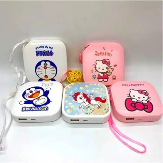 powerbank 10000mah karakter lucu dan imut doraemon hello kitty pink ...