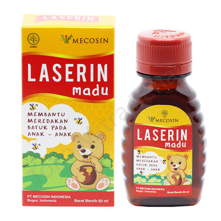 LASERIN MADU 60ml OBAT BATU ANAK DAN SAKIT TENGGOROKAN / LASERIN ANAK ...