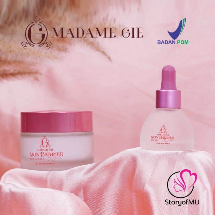 MADAME GIE Skin Barrier Moisturizer 50ml | Serum 20ml - Skincare Madame Gie Madam Gie Madamgie ...