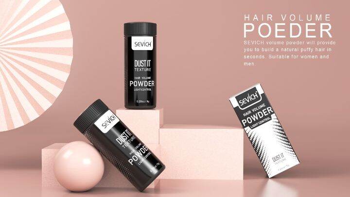 SEVICH Styling Powder ผงแป้ง เพิ่มวอลลุ่ม บอกลาผมลีบแบน สำหรับจัดแต่ง ...