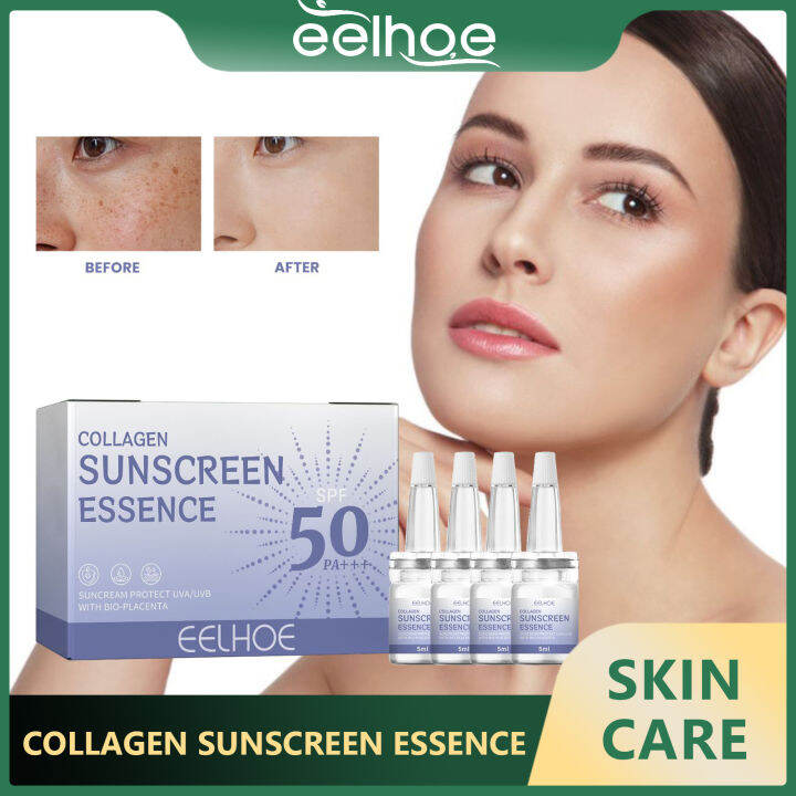 Eelhoe Collagen Sunscreen Essence Uv Protection Resists Strong Sunlight
