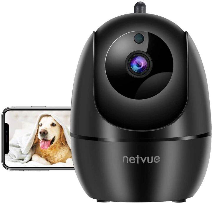 Netvue Orb Mini 1080P Home Security Camera with Motion Detection Night ...