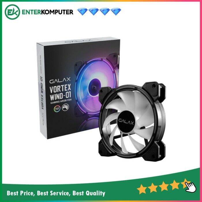 GALAX Vortex Wind-01 (VW-01) ARGB 12CM Fan 1100RPM | Lazada Indonesia