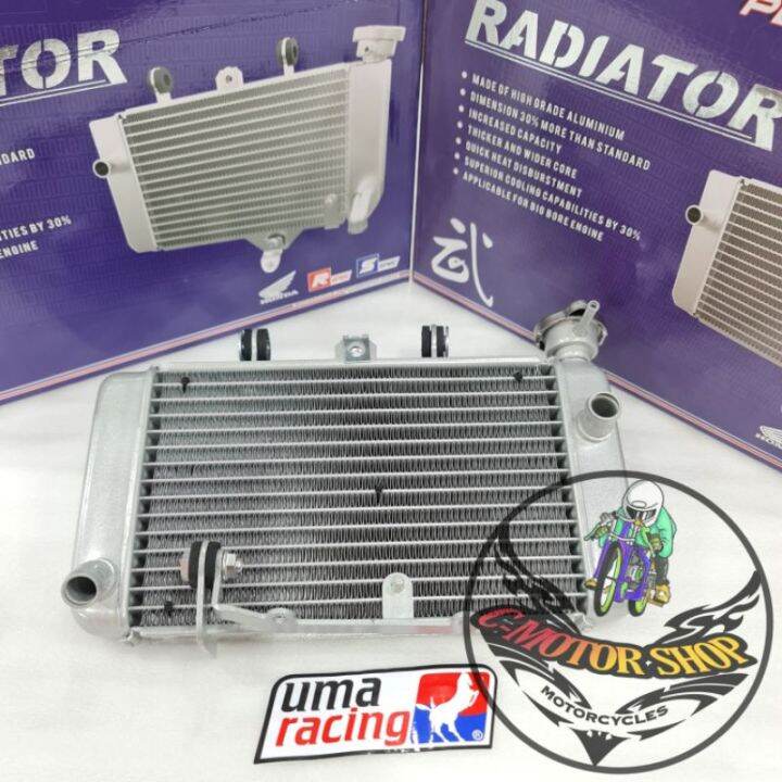 RADIATOR UMA RACING MXKING MX KING JUPITER MX NEW 135 MX OLD SONIC 150 ...