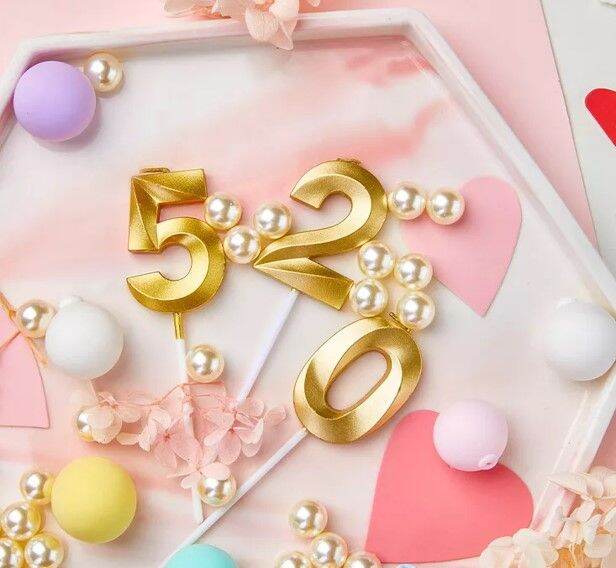 Lilin Angka Ulang Tahun Number Birthday Candle Lilin Ultah | Lazada ...