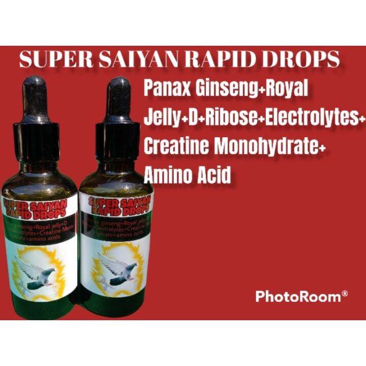 SUPER SAIYAN RAPID DROPS 50mL(RACING PIGEONS) | Lazada PH