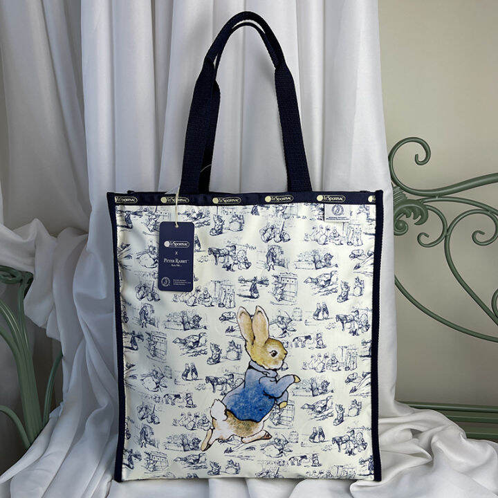 LeSportsac Lishibao Peter Rabbit แบรนด์ร่วมใหม่การ์ตูนความจุขนาดใหญ่ ...