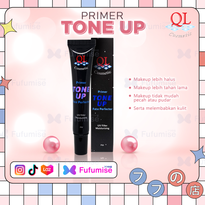 QL Primer Tone Up Face Perfector - 20 Gr | Primer | Base Make Up | Tone ...
