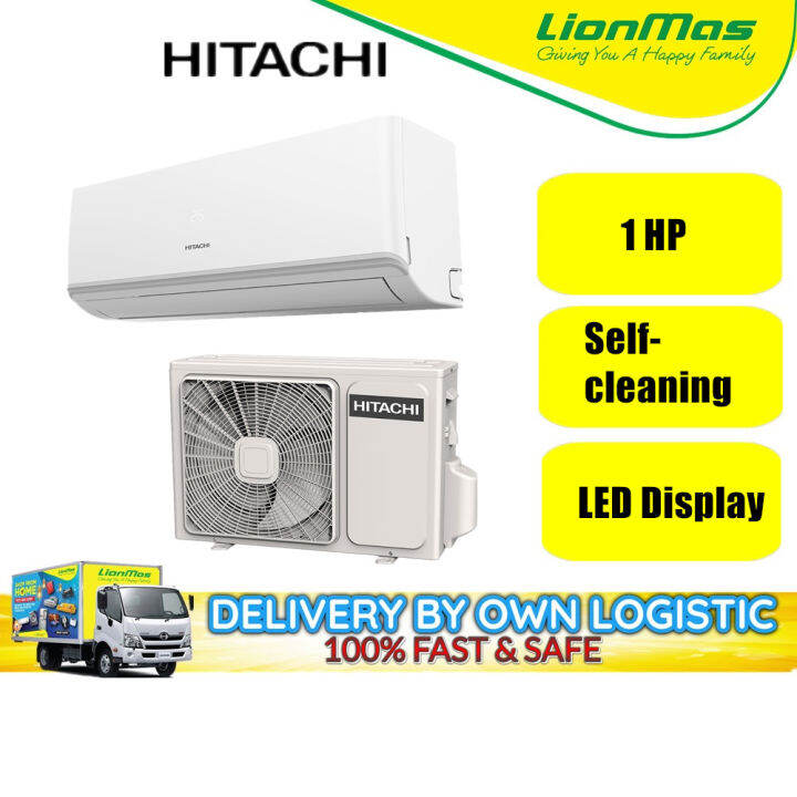 Hitachi 1HP Standard Air Conditioner RAK-AH10PCASM Air Cond | Lazada