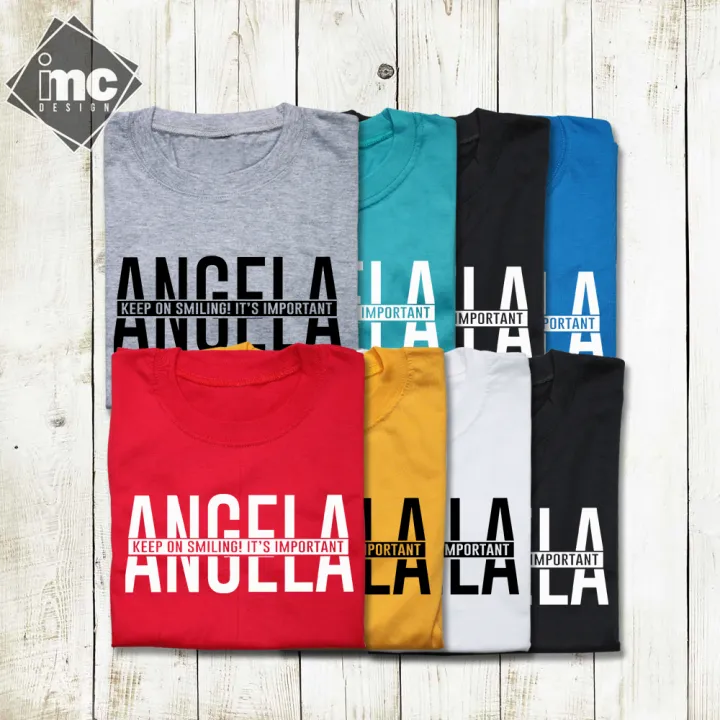 IMCee STORE ANGELA Mobile Legend Design Tshirt | Lazada PH