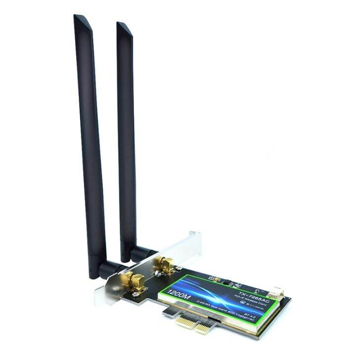 Dual Band 2.4G/5Ghz for Intel 7265AC PCI-E 802.11AC 867Mbps Wifi ...