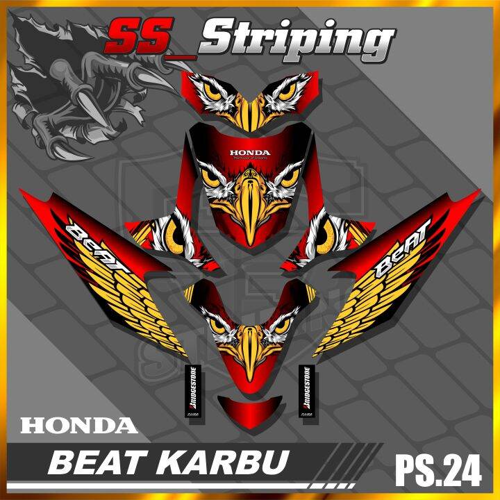 Decal Sticker Full Body Beat Karbu - Stiker Full Body Beat Karbu. PS ...