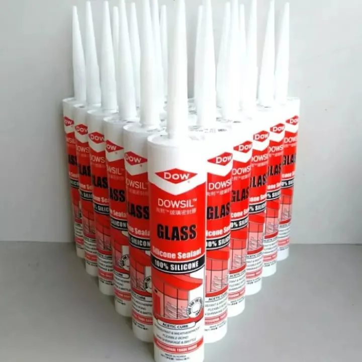 Lem Super Seal Filler DOWSIL (Glass Multi Purpose) Lem Botol 280ml Lem Kaca & Lem Atap ...