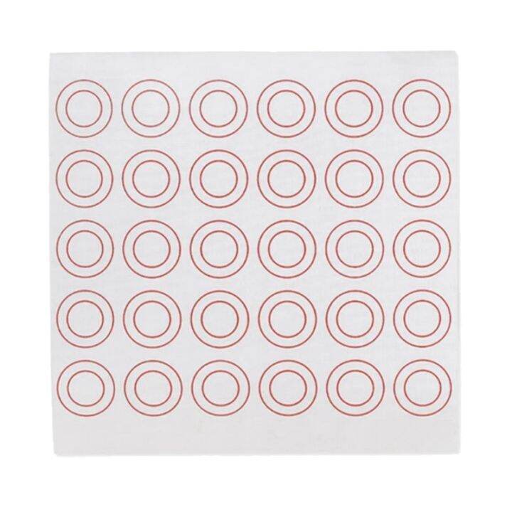 Macaron Baking Mat High Temperature Cookie Baking Tray Oven with Multi ...