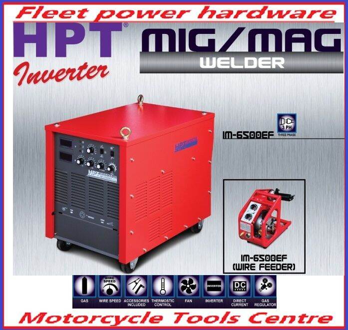 hpt inverter gas speed power supply control filter mig mag welder ...
