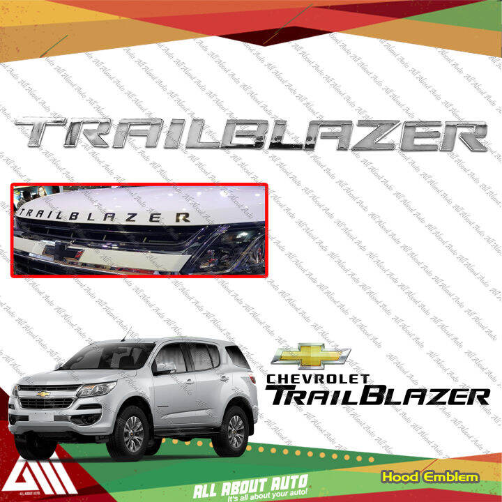 Chevrolet Trailblazer Hood Emblem (Chrome) | Lazada PH
