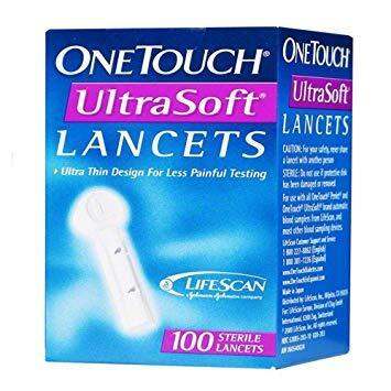 ONE TOUCH ULTRA SOFT LANCETS 100S | Lazada