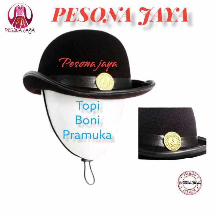 Topi Boni Pramuka Laken Topi Pramuka | Lazada Indonesia