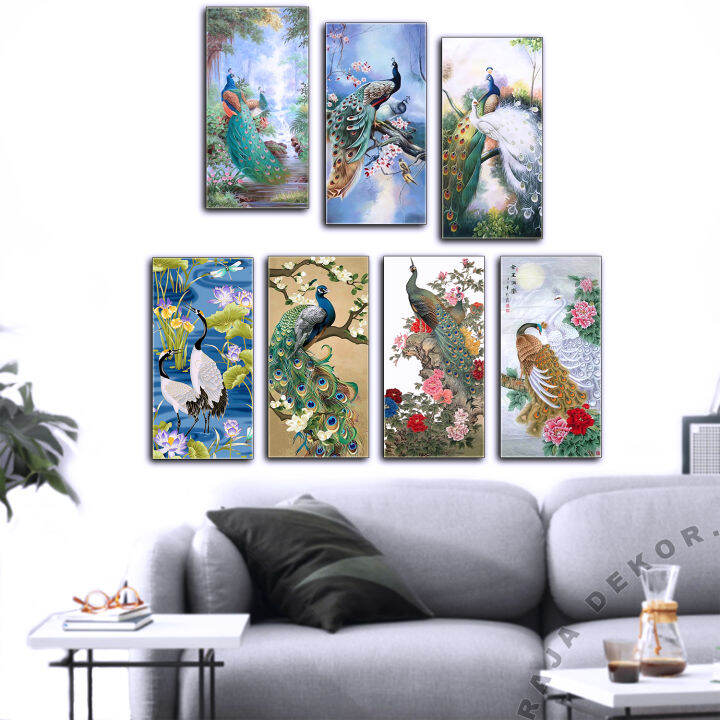 Hiasan Dinding Burung Merak / 1-Set DD Burung Merak 3D / Hiasan Dinding ... Hiasan Dinding Burung Merak / 1-Set DD Burung Merak 3D / Hiasan Dinding ...