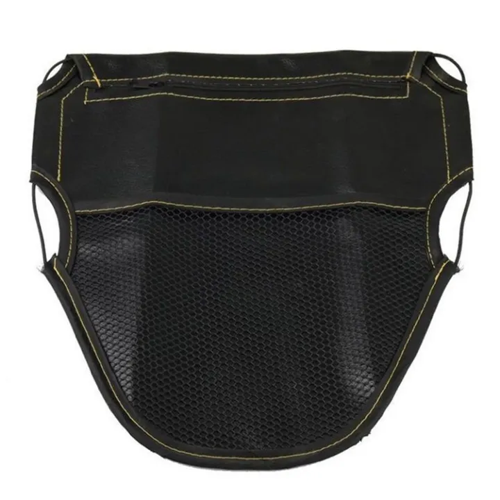 Under Seat Motorcycle Storage Motorcycle Under Seat PU Leather Saddle ...