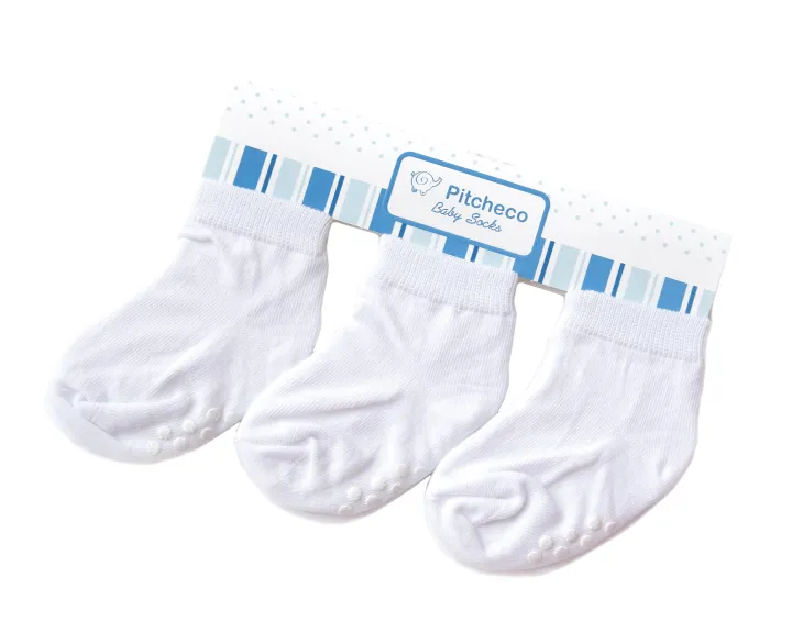 Pitcheco Infant Socks 3 in 1 set 6-12 months | Lazada PH