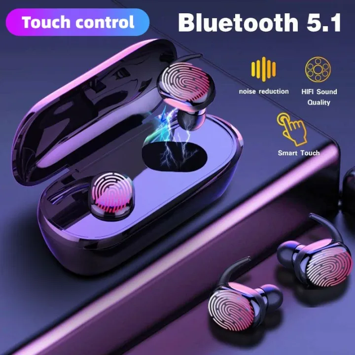 Y30 Bluetooth Earphones TWS Waterproof Earbuds 5.0 Wireless Earphone ...