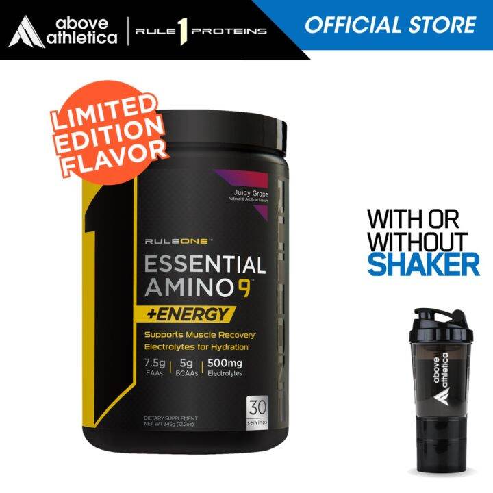 Original nutrition Sports Nutrition Rule 1 R1 Essential Amino Acids 9 ...